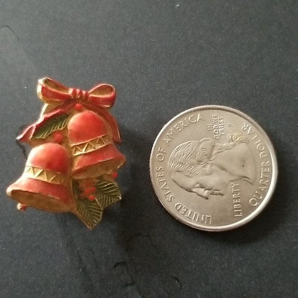 Vintage | Jewelry | Three Vintage Christmas Pins Made In 98 | Poshmark